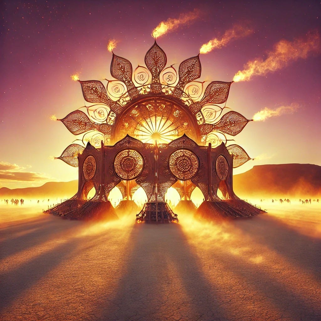 From the Dark Night to Burning Man: Exploring Jungian Alchemy and Morphic Resonance - We Evolv3
